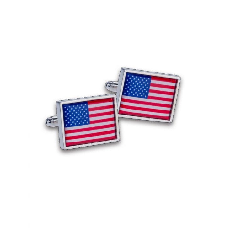 American Flag Cufflinks